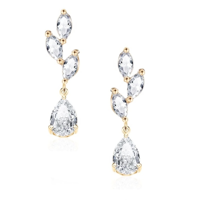 Hailey Earring – Pearls & Lace